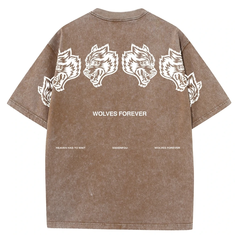 Darc Wolves T-Shirt - Oversized Pump Cover | The Gym Pro